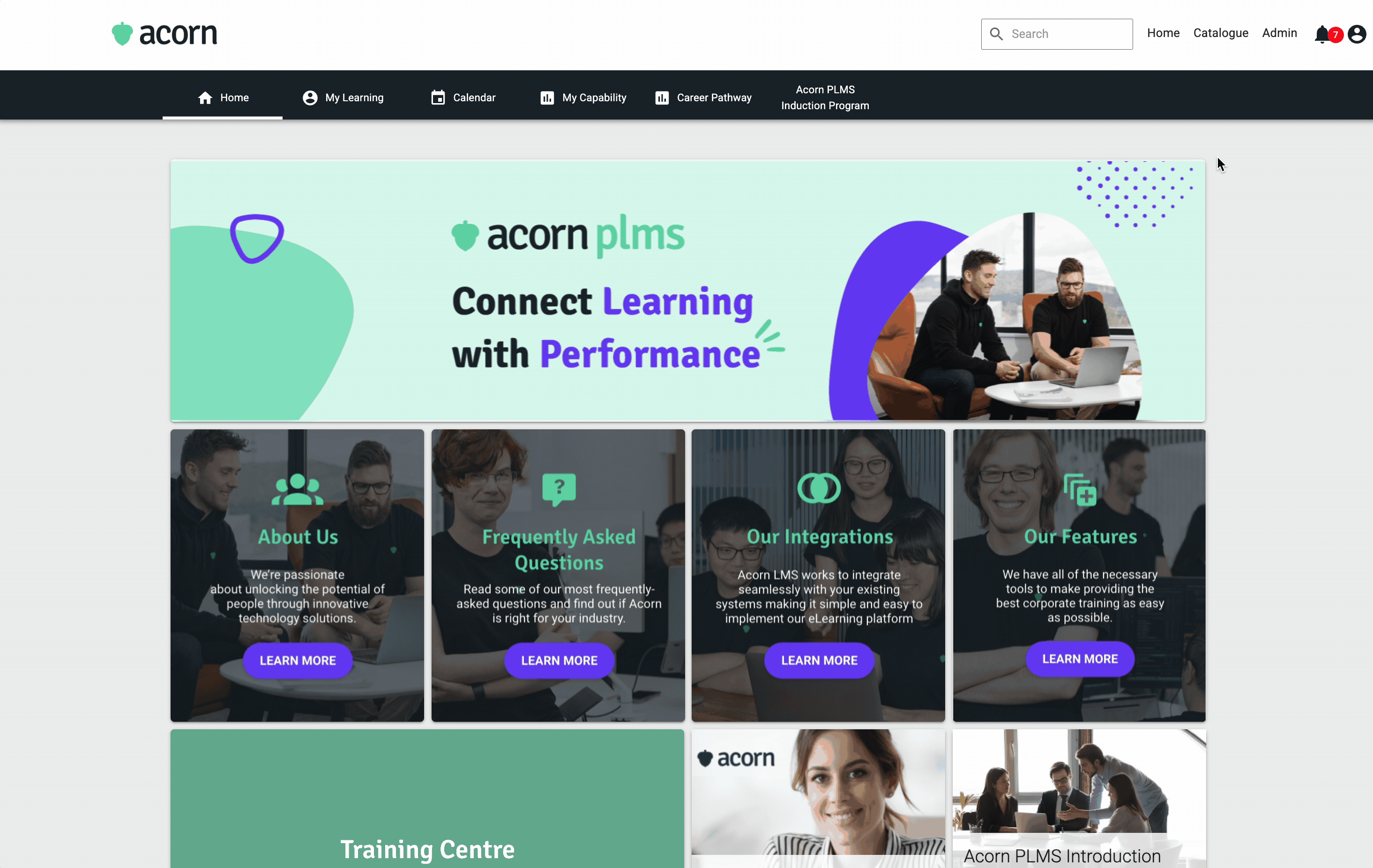 Homepage Widget Dashboards